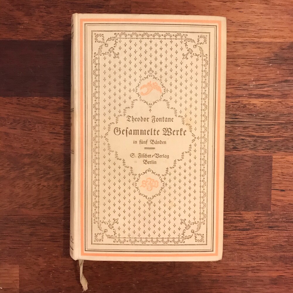 German vintage book, from Berlin