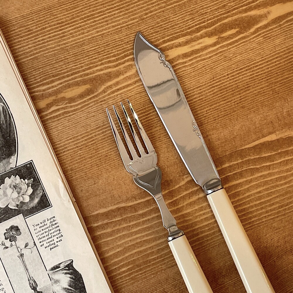 vintage cutlery set, UK