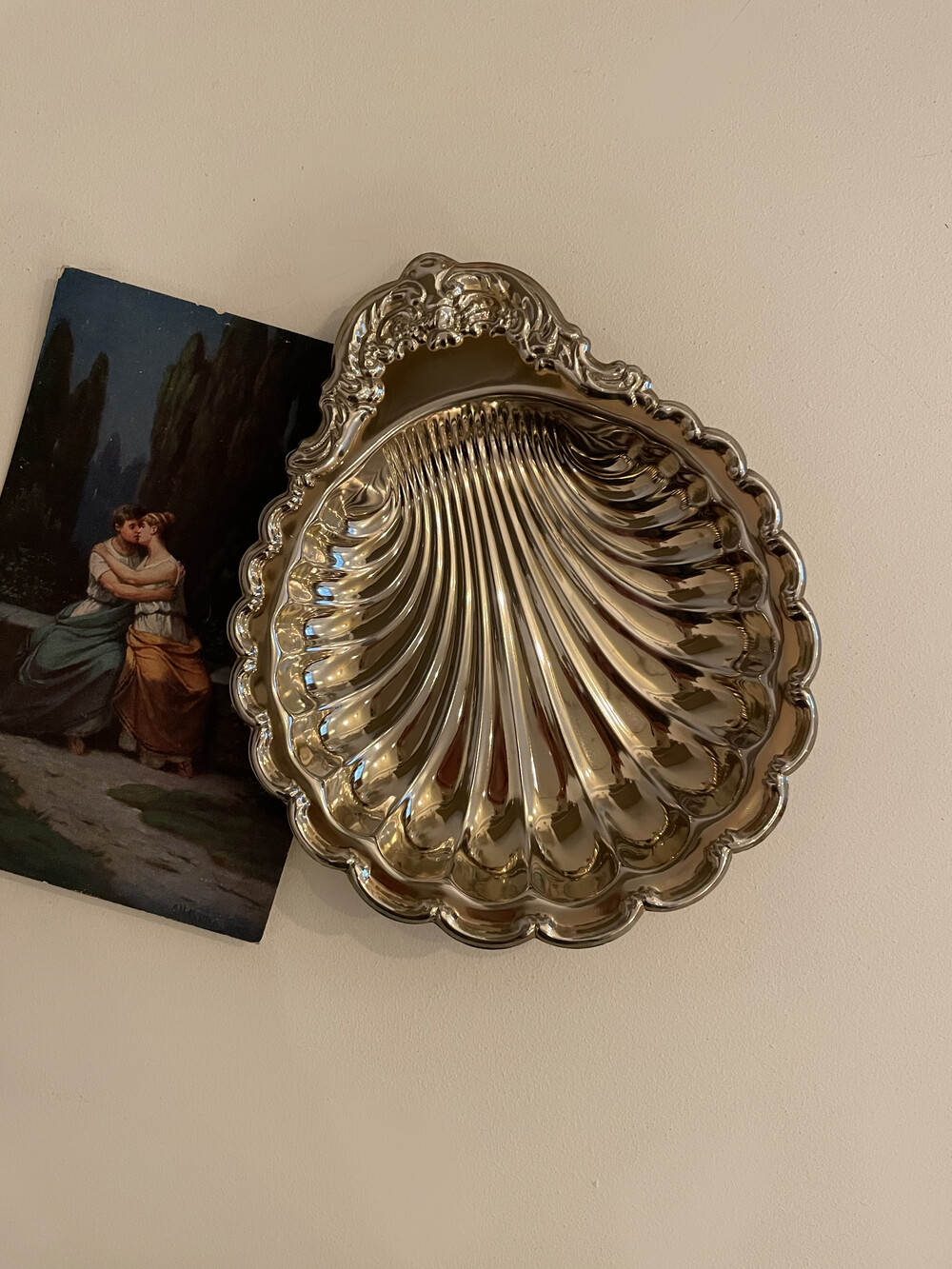 vintage shell dish