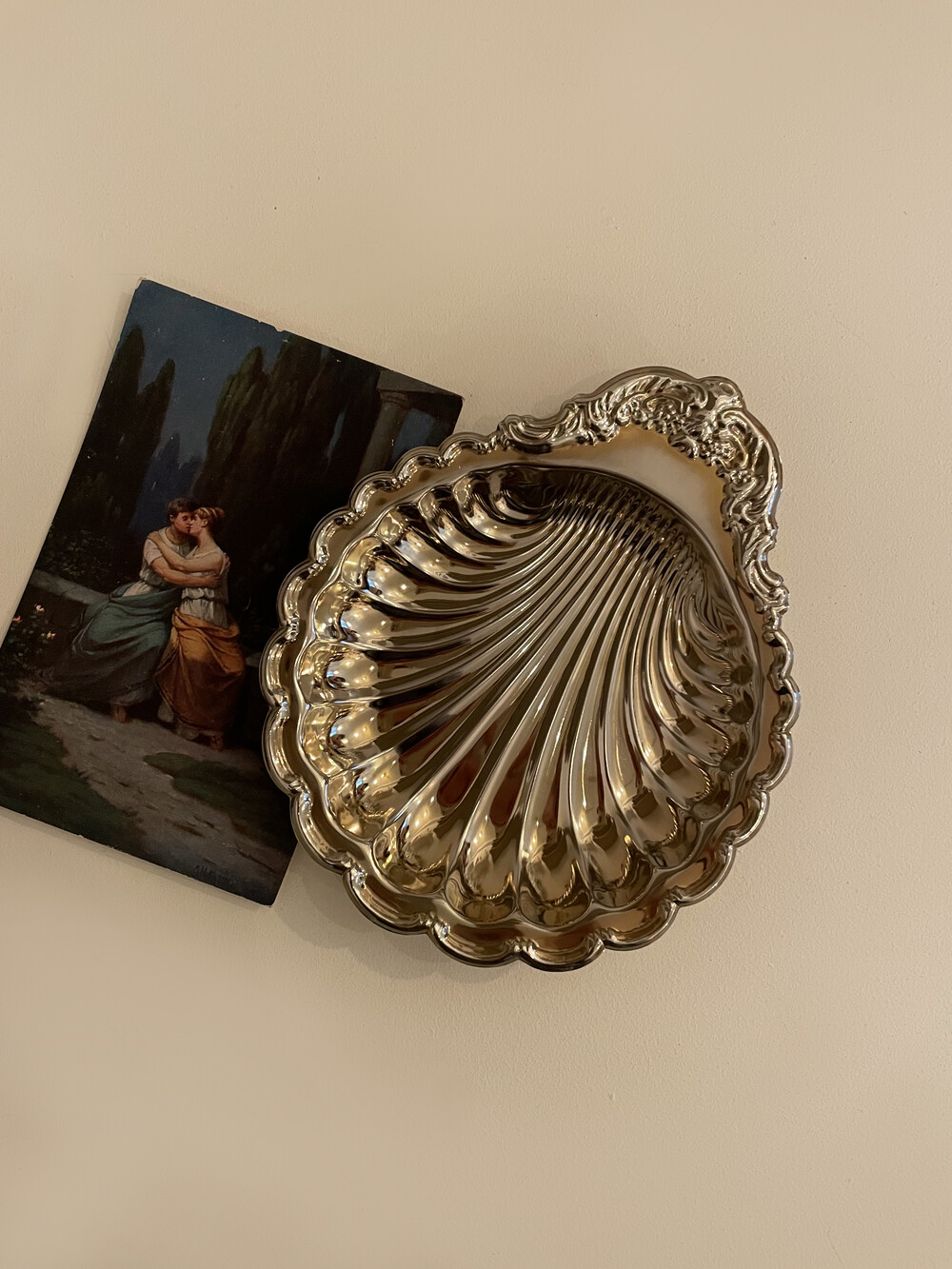 vintage shell dish