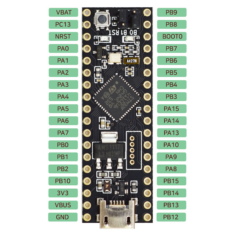 STM32F411CEU6 개발보드