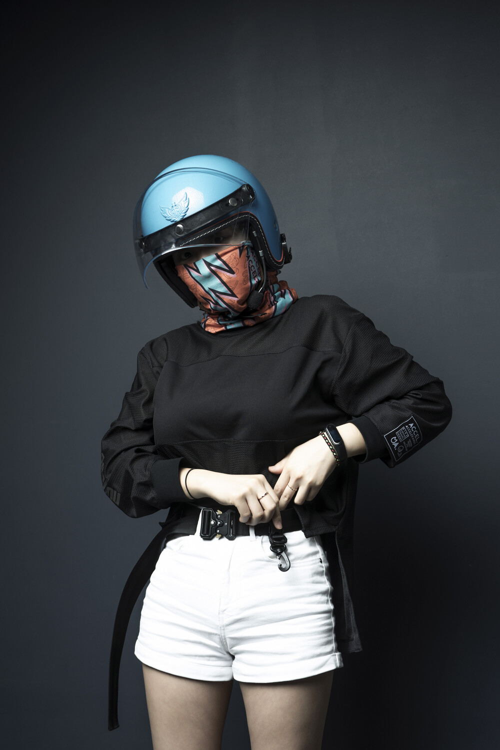 SWEET WORK PATTERN tubular mask