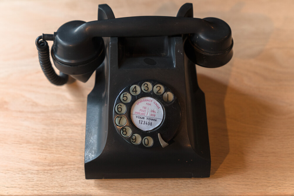 ROTARY DIAL TELEPHONE 1950s