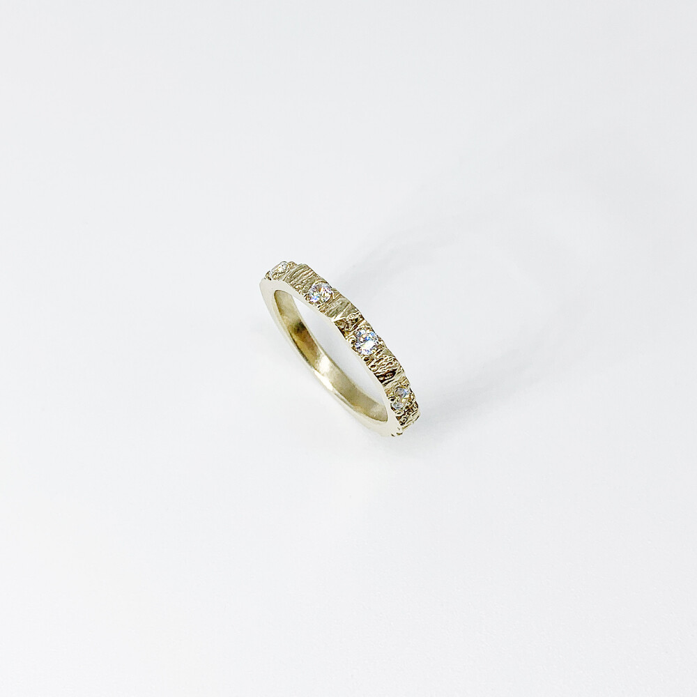 mountain ridge ring (14k gold Plated)
