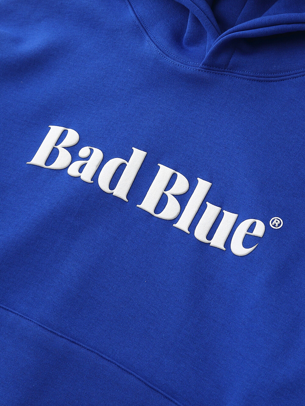 Logo Puff Hoodie Royalblue