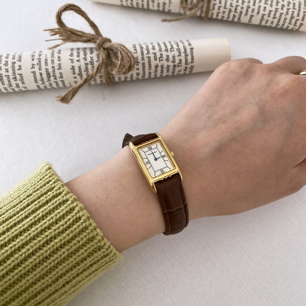 Vintage YSL Square Watch