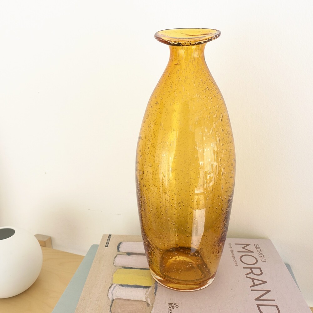 Vintage Amber Vase