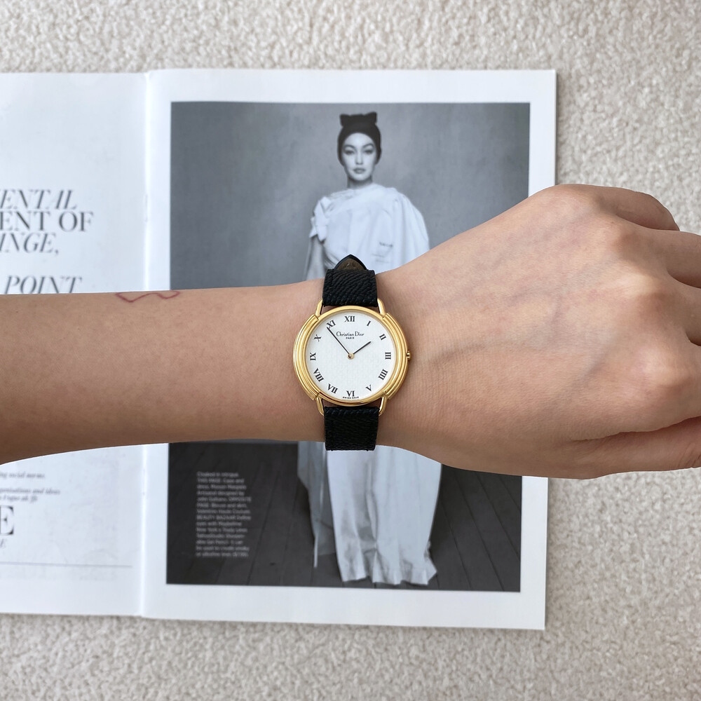 Vintage Dior CD watch