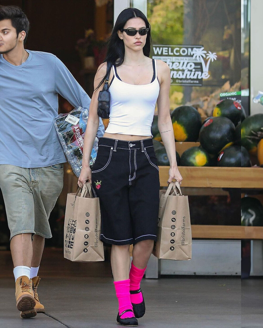 RIBBON BALLERINA FLAT SHOES (2C)