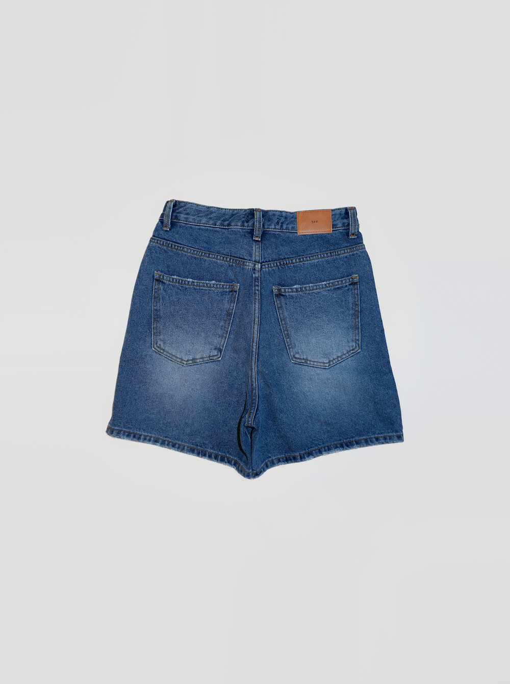 Cafri Mid Denim Shorts, Mid Blue (2c)
