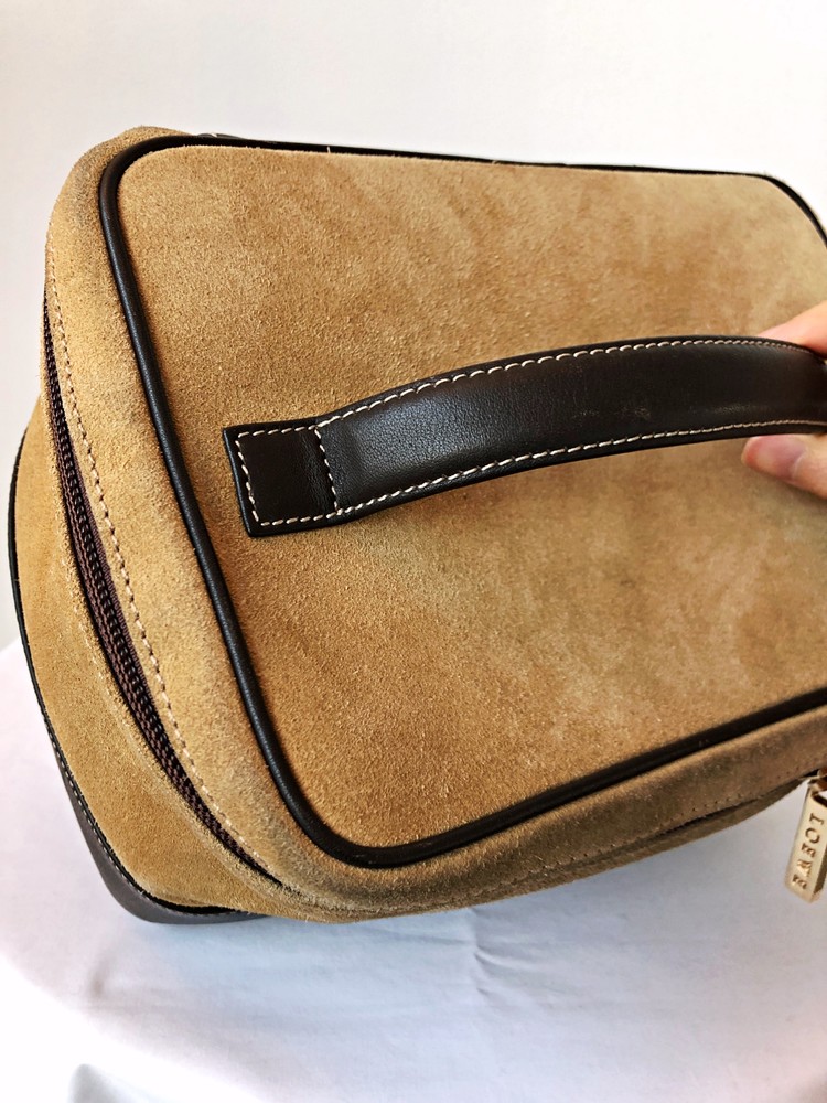 LOEWE Anagram Suede Vanity Bag
