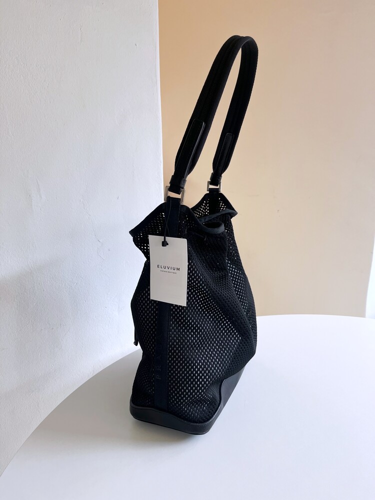 PRADA Net Bucket Shoulder Bag