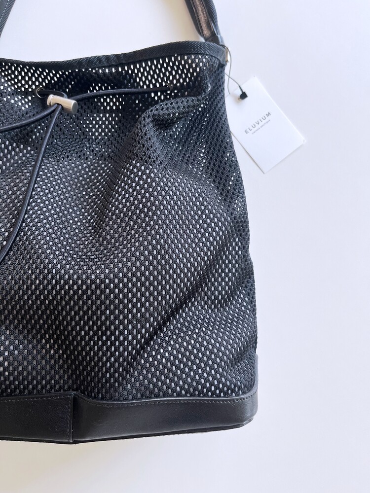 PRADA Net Bucket Shoulder Bag