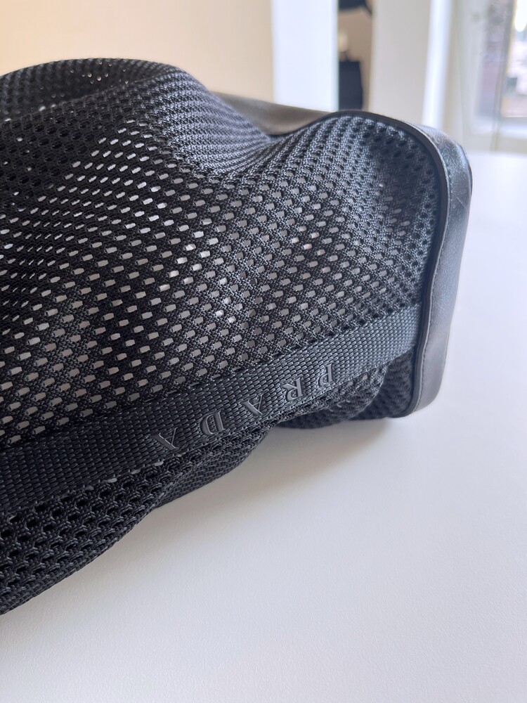PRADA Net Bucket Shoulder Bag