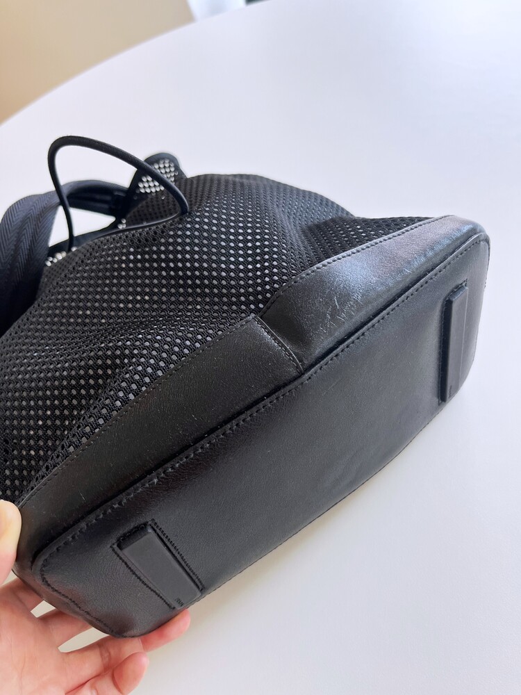 PRADA Net Bucket Shoulder Bag