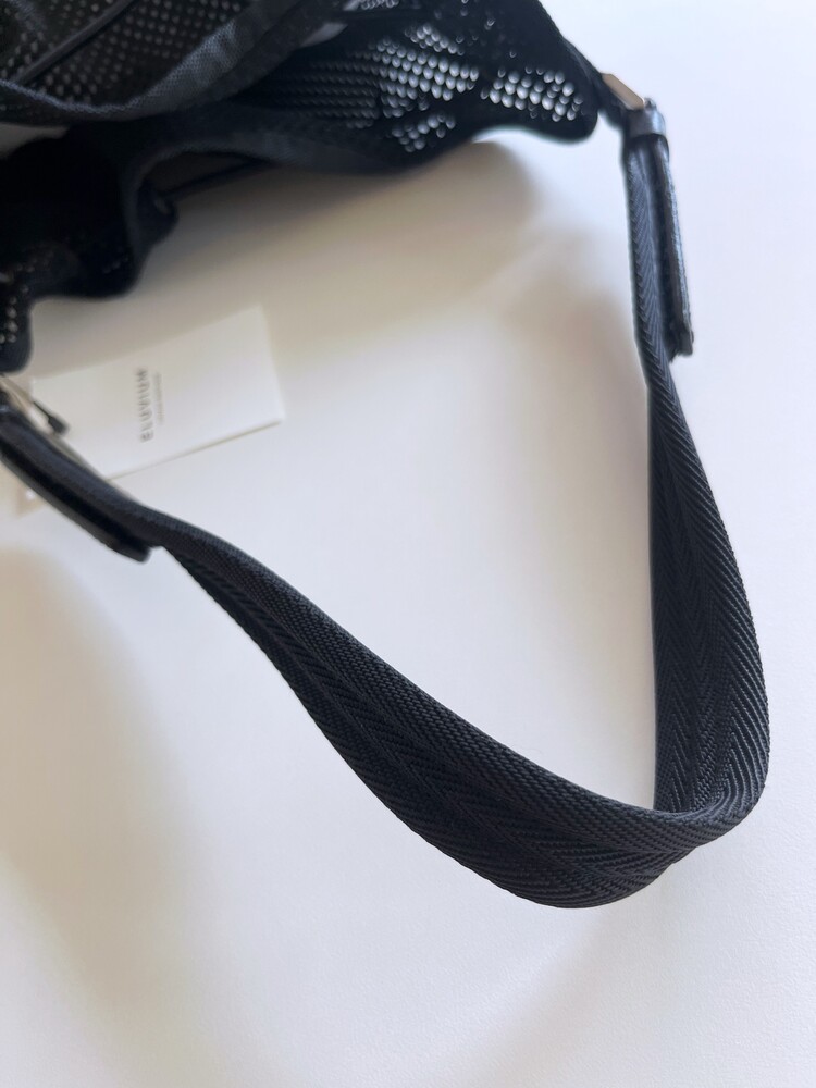 PRADA Net Bucket Shoulder Bag