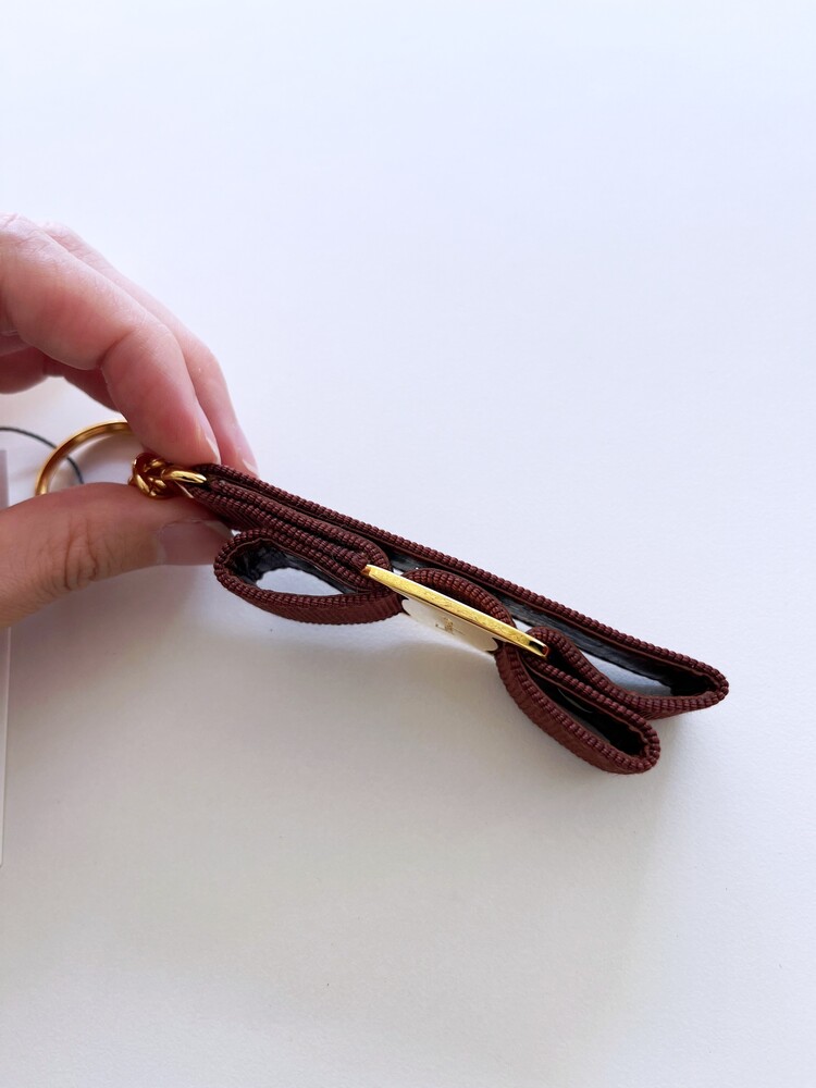 SALVATORE FERRAGAMO Vara Ribbon Key Ring