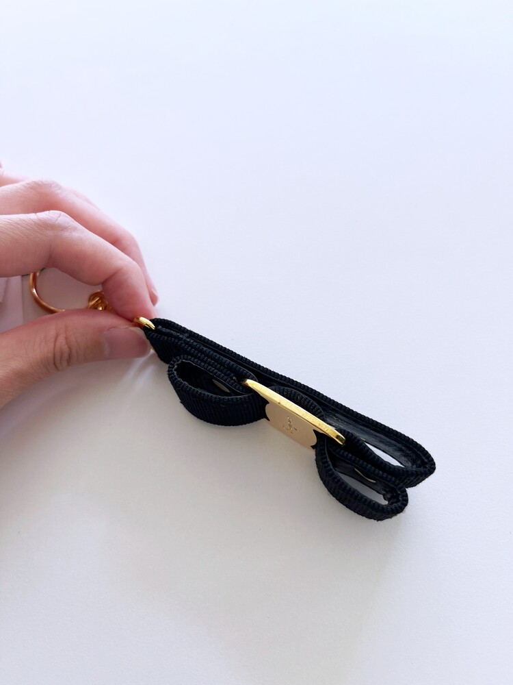 SALVATORE FERRAGAMO Vara Ribbon Key Ring