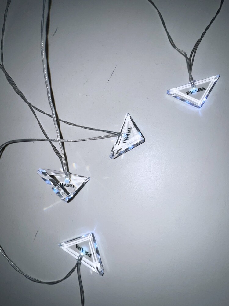 PRADA Logo Fairy Lights
