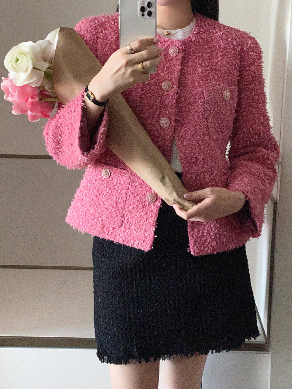 [Limited] La Orchidée LINTON Tweeds Jacket