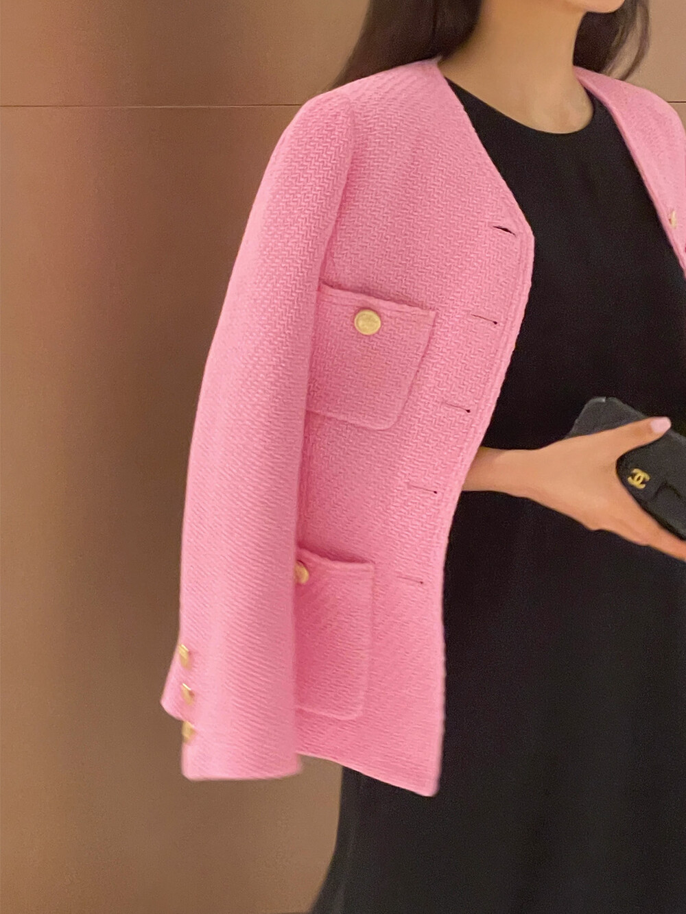 [Limited] La amante LINTON Tweeds Jacket (Fabric by England)