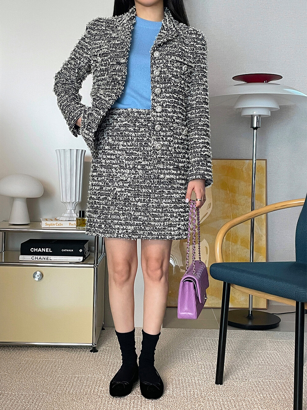 [Limited] La sonate LINTON Tweeds Jacket (Fabric by England)