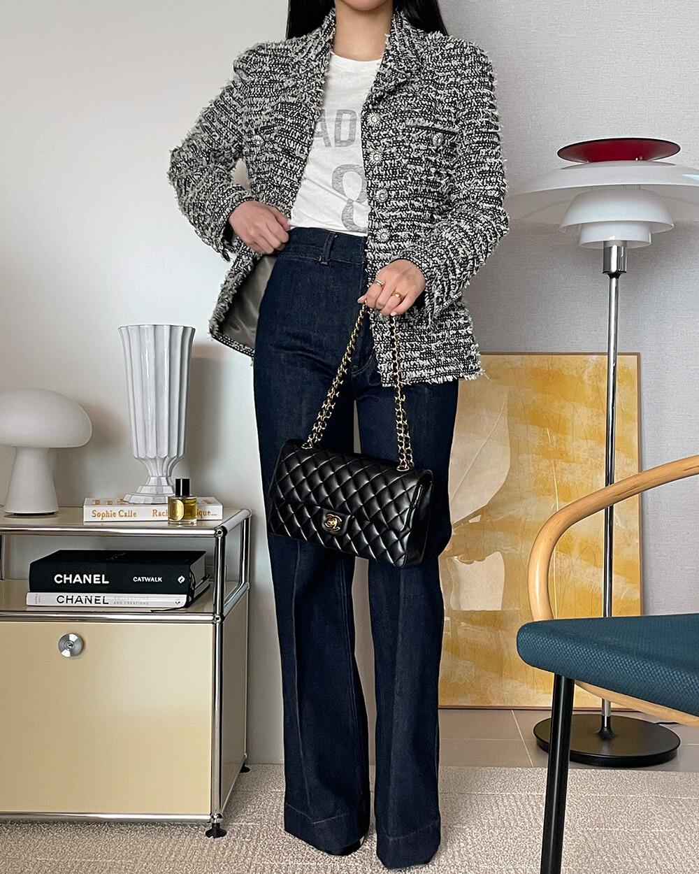 [Limited] La sonate LINTON Tweeds Jacket (Fabric by England)