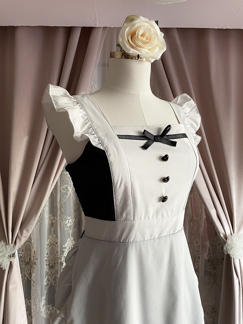 Heart Ribbon Maid Dress