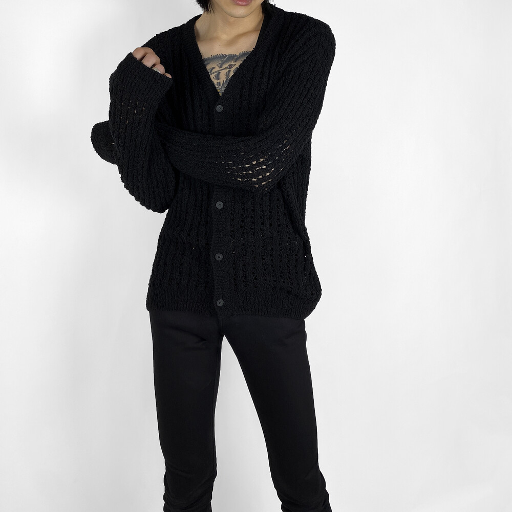 Bohemian Net cardigan