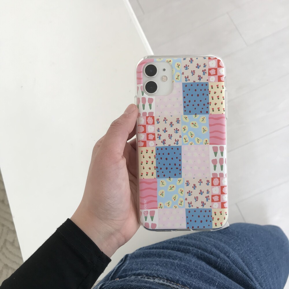patchwork phone case (2type)