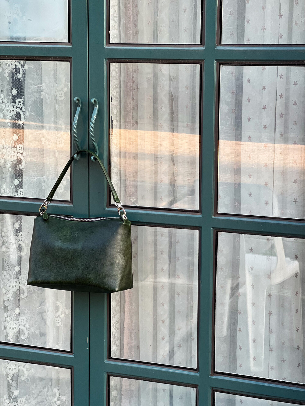Mango bag_dark green