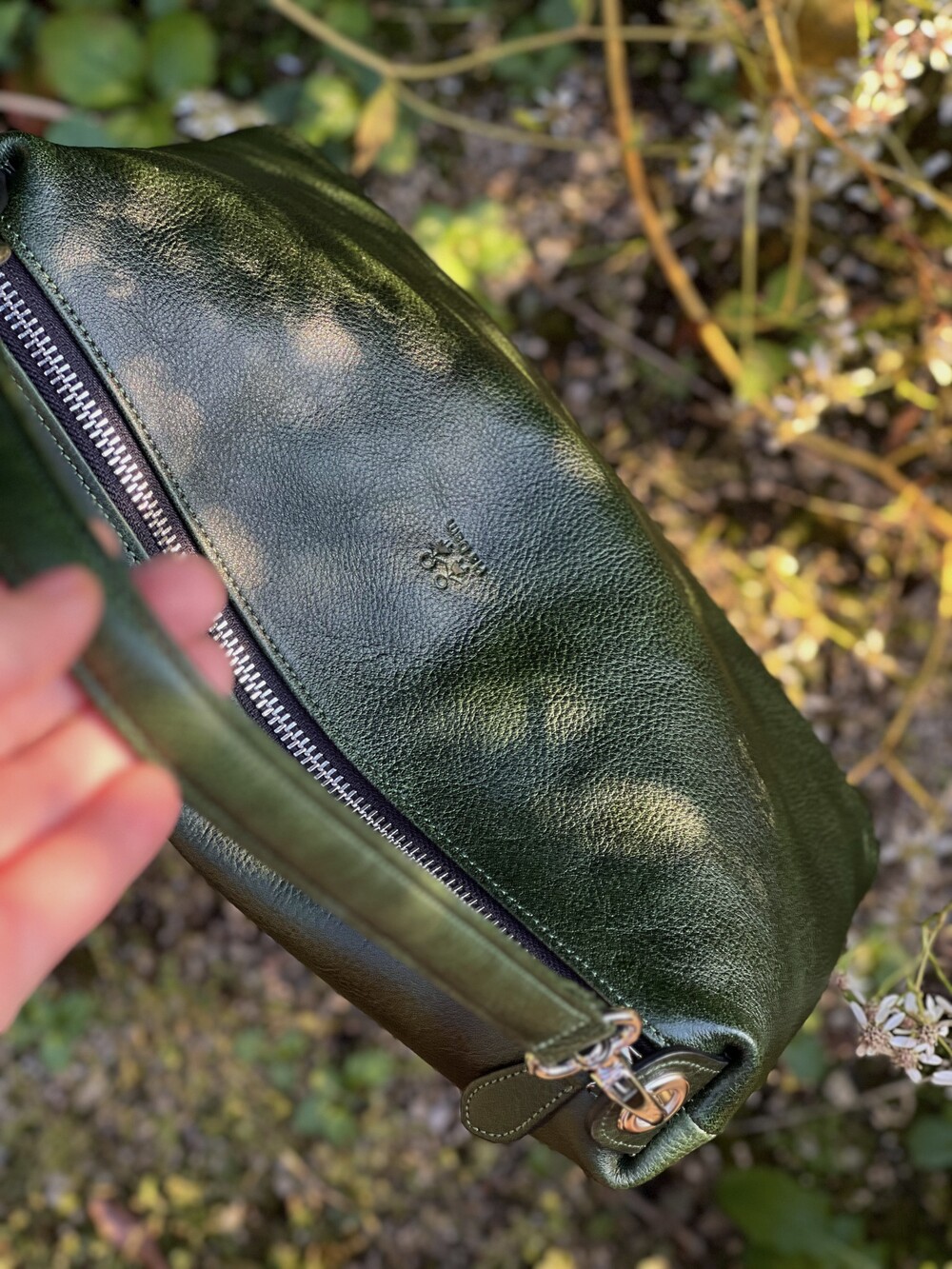 Mango bag_dark green