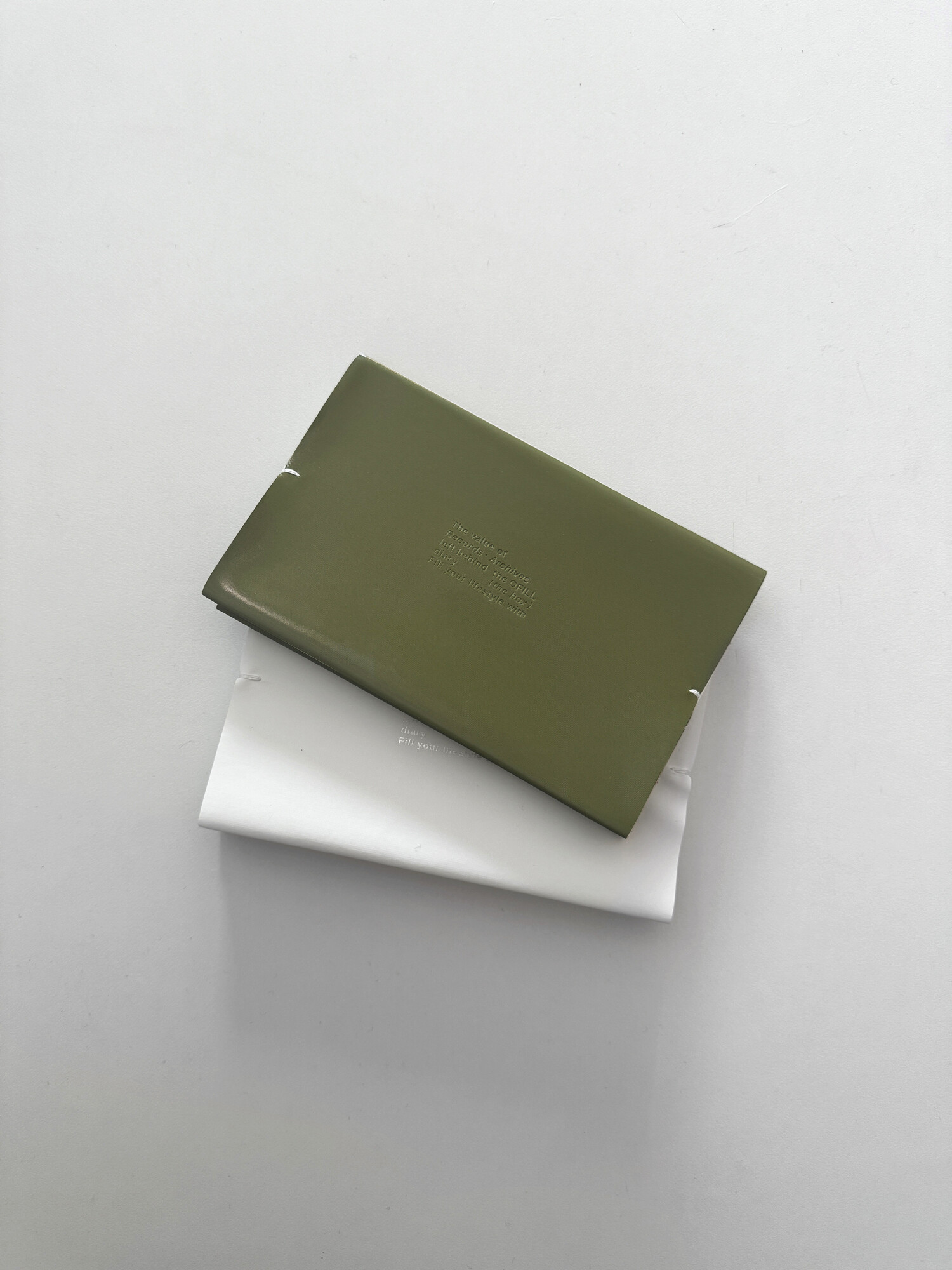 The box diary(mini)_olivegreen