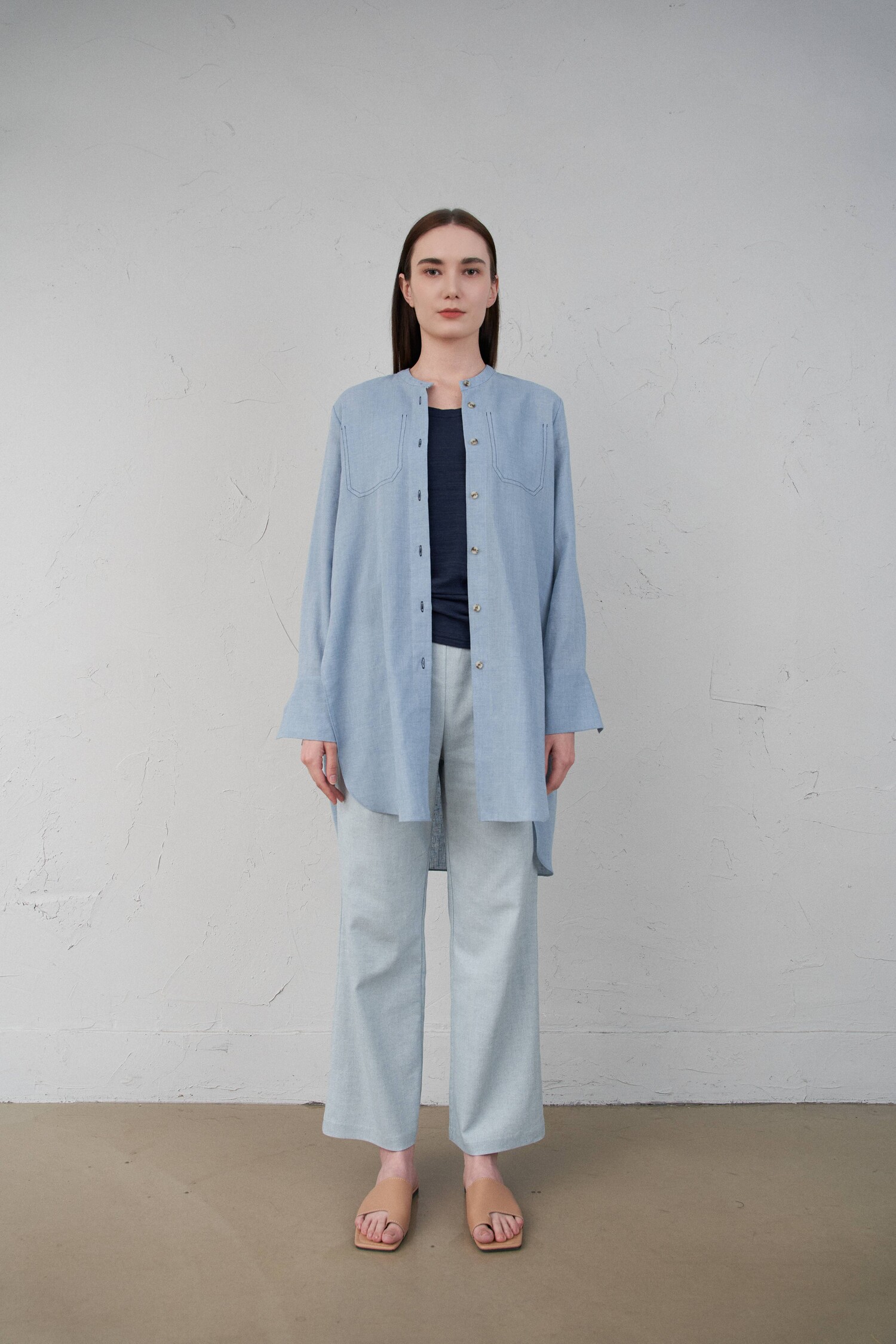 Mari Long Shirts (2Color)