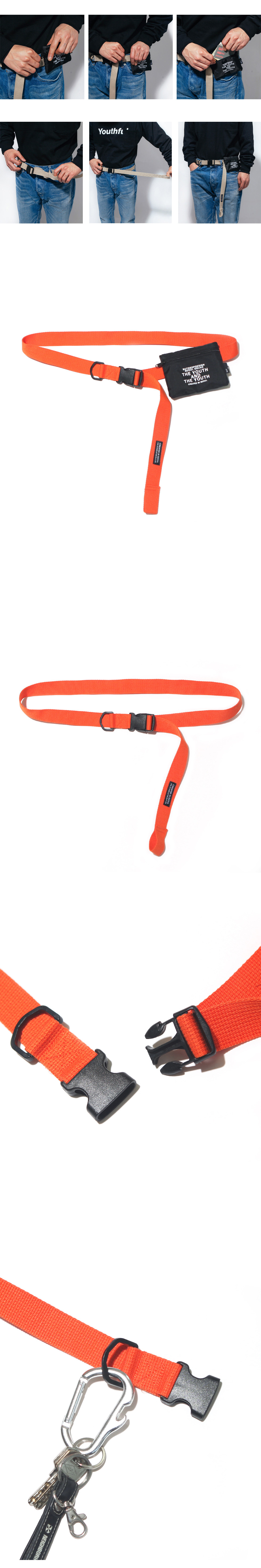 ASSEMBLY BELT POUCH-ORANGE