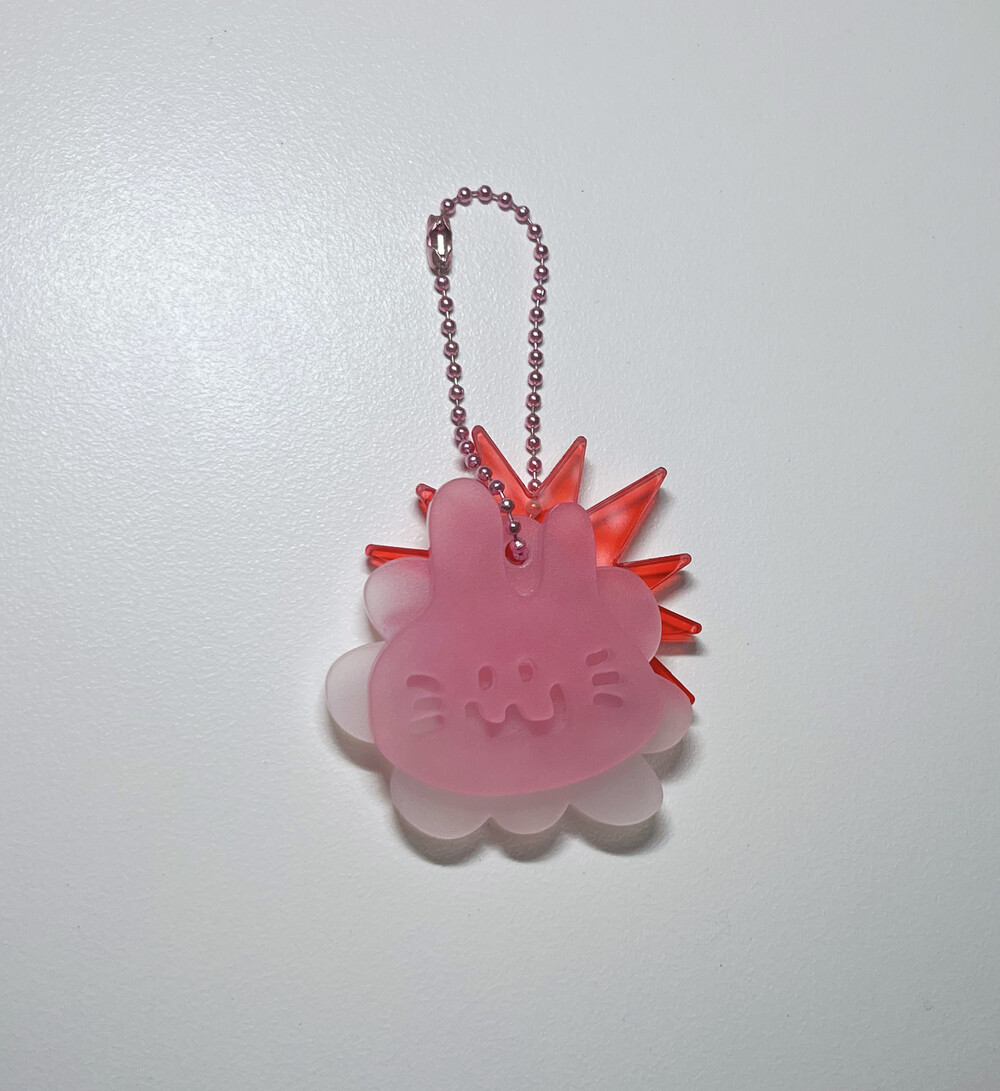 SUNSHINE RABBIT KEYRING
