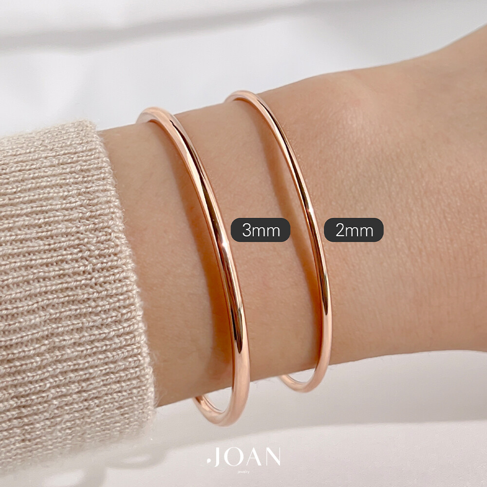 베이직 뱅글 팔찌 - 2mm