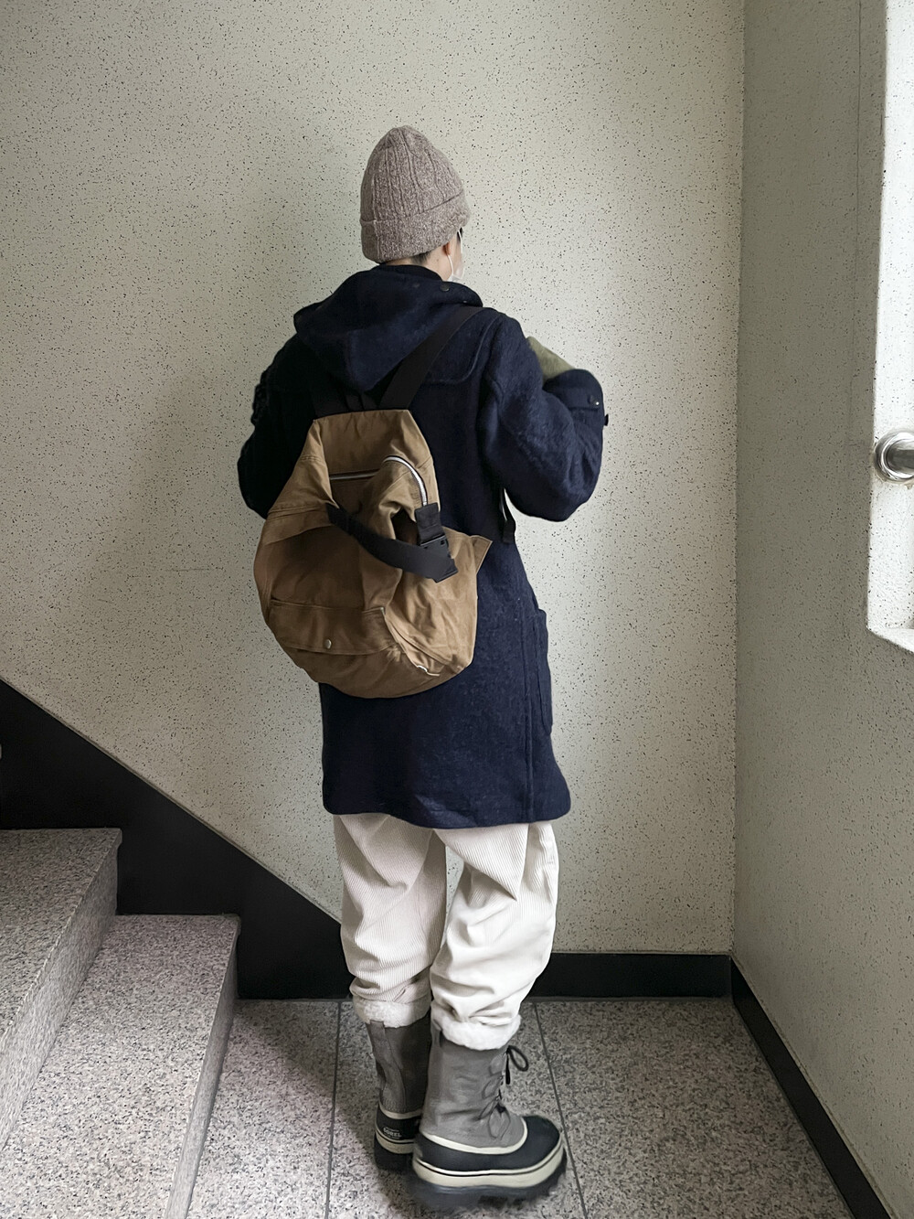 MHL - 2way Backpack (Vintage Camel)