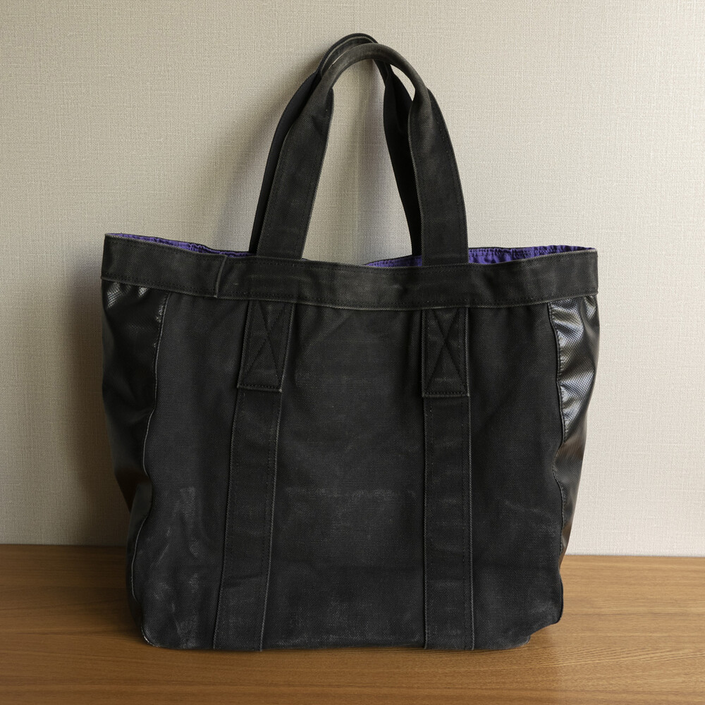 PORTER x ATMOS - Tote Bag (Washed Black & Purple)