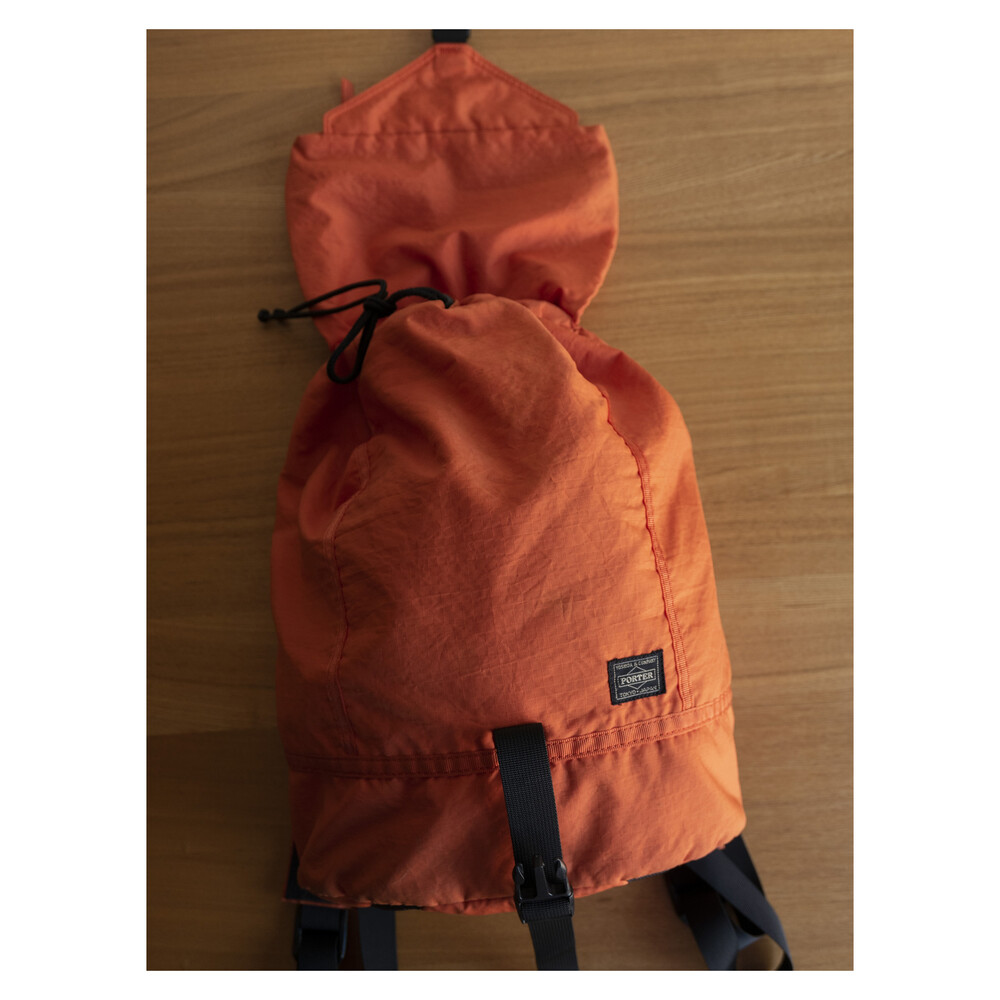 PORTER NYLON RIPSTOP - RUCKSACK (Orange)