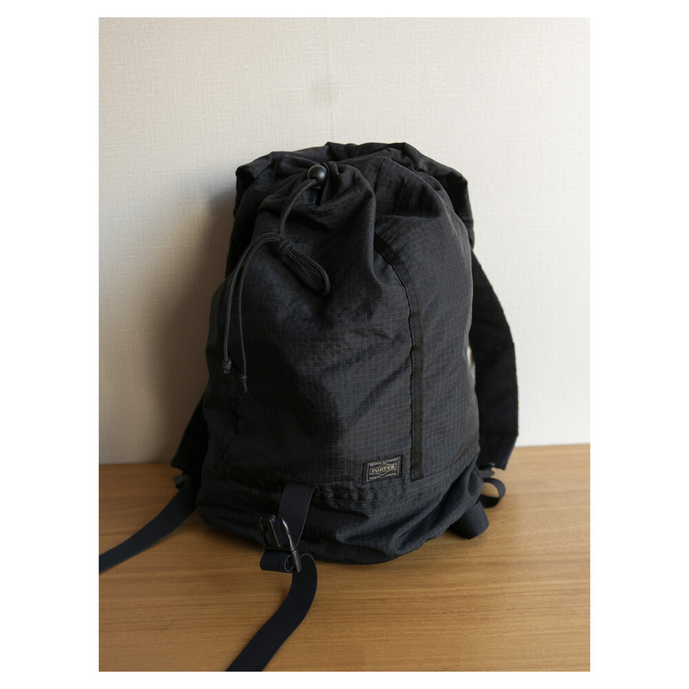 PORTER NYLON RIPSTOP - RUCKSACK (Black)