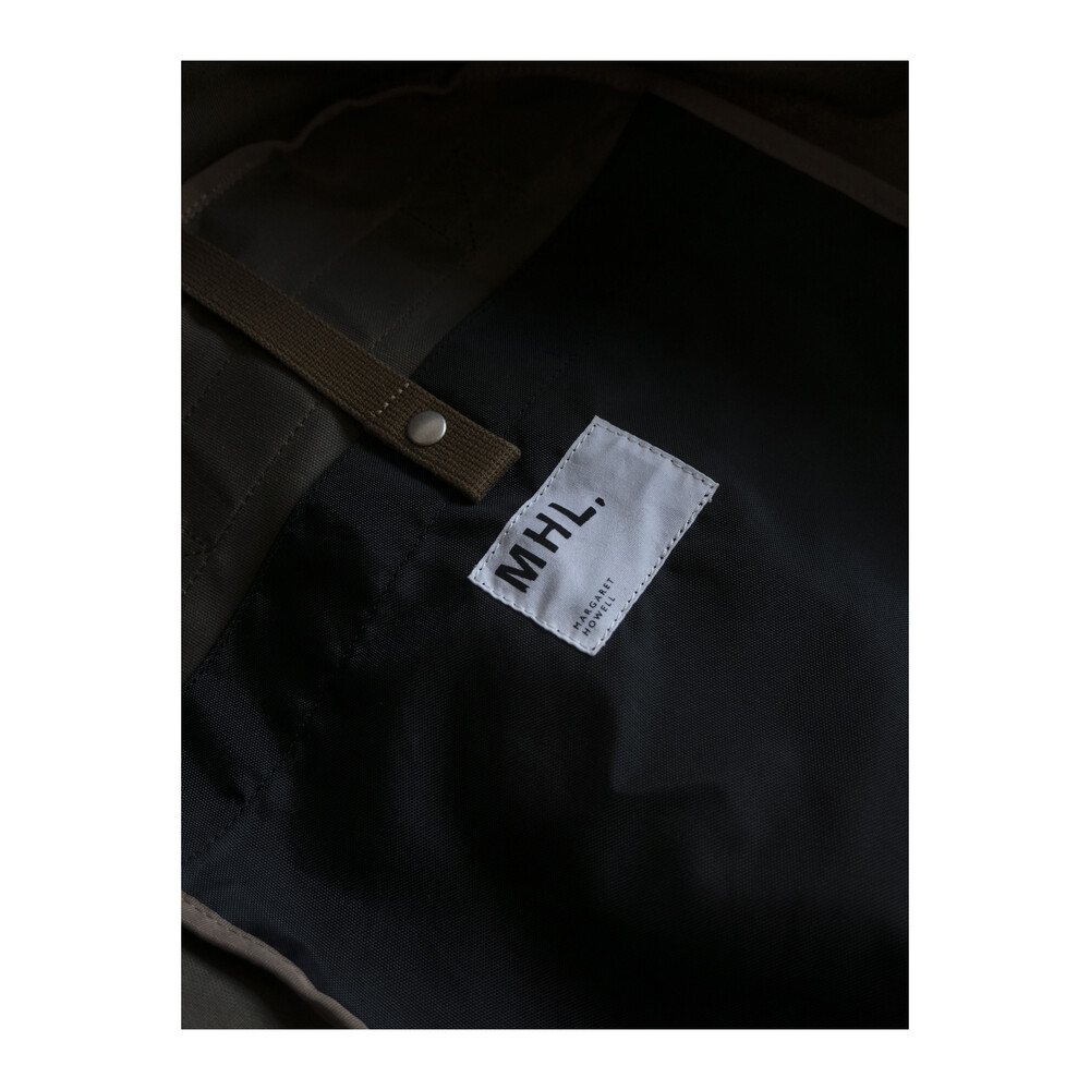 MHL. - Nylon Tote Backpack (Deep Brown)