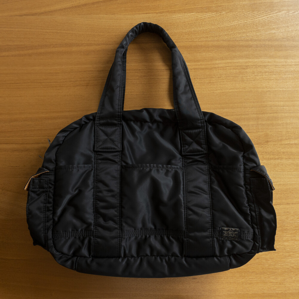 PORTER TANKER - BOSTON BAG L (Unique type, Black)
