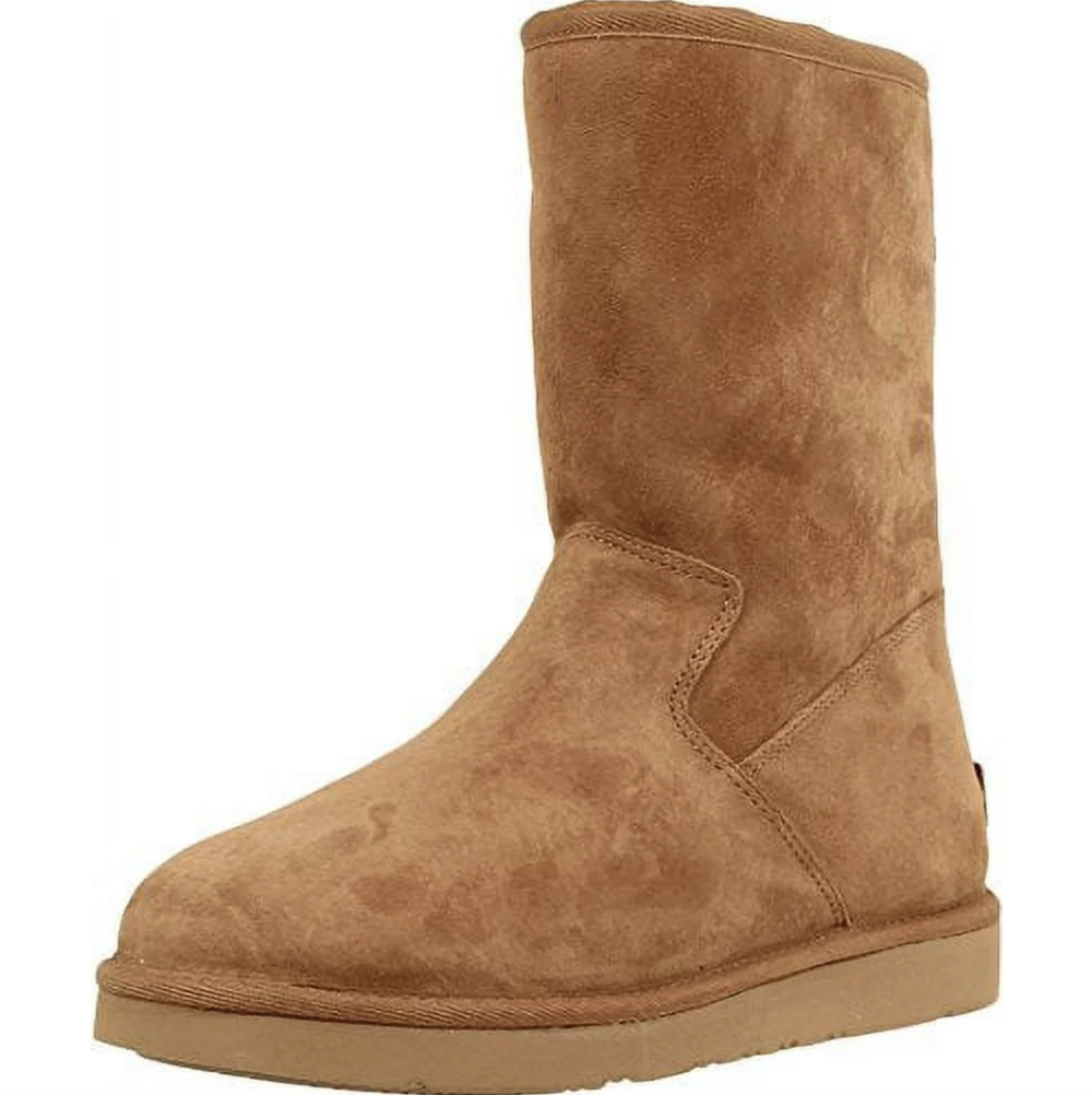 UGG - Side Zip Mouton Boots (CHESTNUT) | 240mm