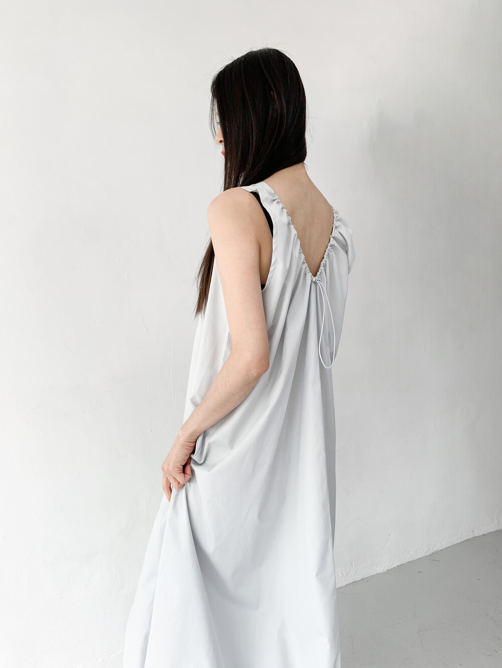 STRING VOLUME DRESS (3COLOR)