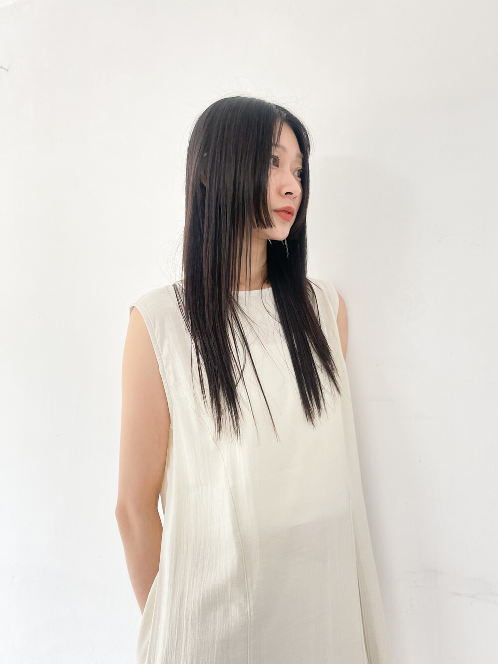 SIDE-SLIT LONG OPS (2COLOR)