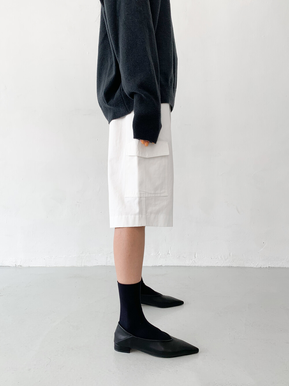 OVERSIZED WOOL KNIT (4COLOR)
