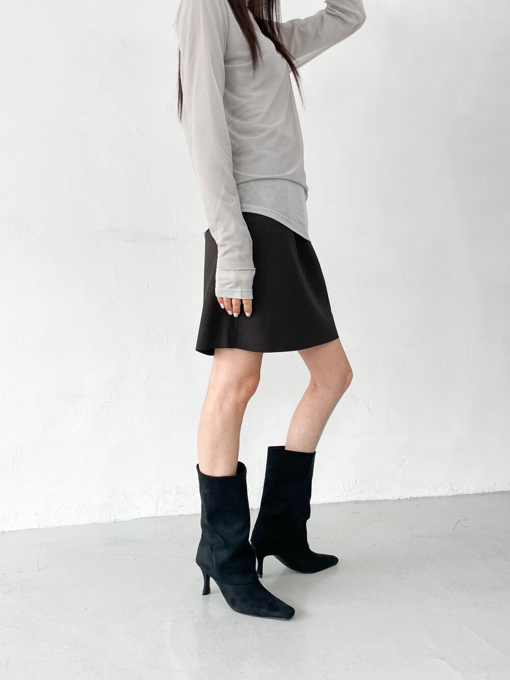 BELL MESH TOP (3COLOR)