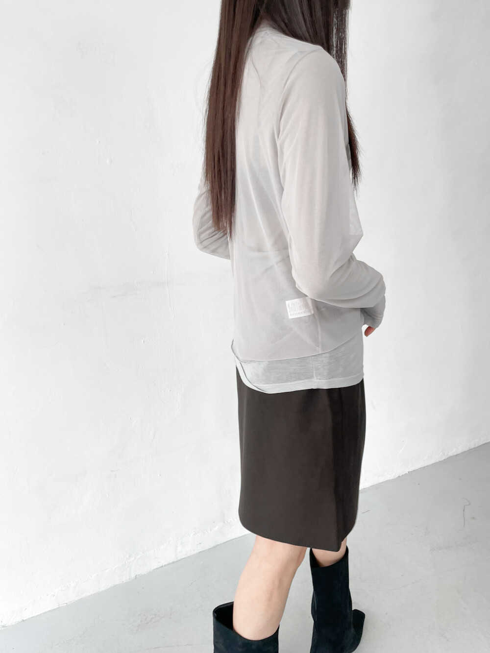 BELL MESH TOP (3COLOR)