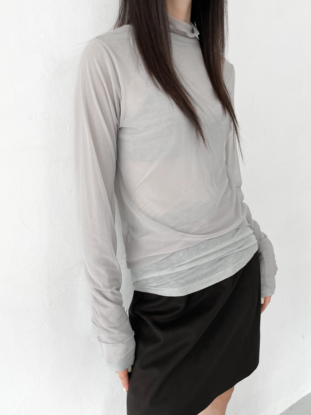 BELL MESH TOP (3COLOR)